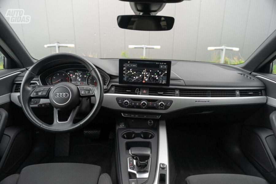 White Audi A4 2020 in Vilnius, with an engine capacity of 2.00 L and mileage of 146 thousand km for 20500 €, photo 14 on AUTOMOTO.COM.LV