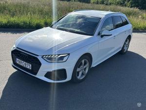 White Audi A4 2020 in Gargzdai, with an engine capacity of 1.97 L and mileage of 90 thousand km for 18999 €, photo 6 on AUTOMOTO.COM.LV