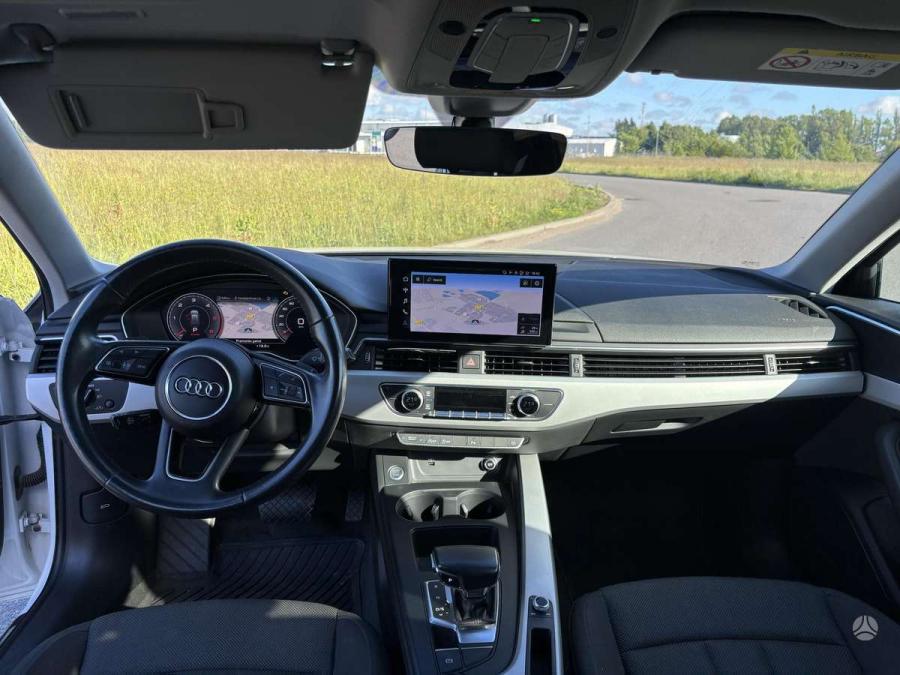 White Audi A4 2020 in Gargzdai, with an engine capacity of 1.97 L and mileage of 90 thousand km for 18999 €, photo 10 on AUTOMOTO.COM.LV