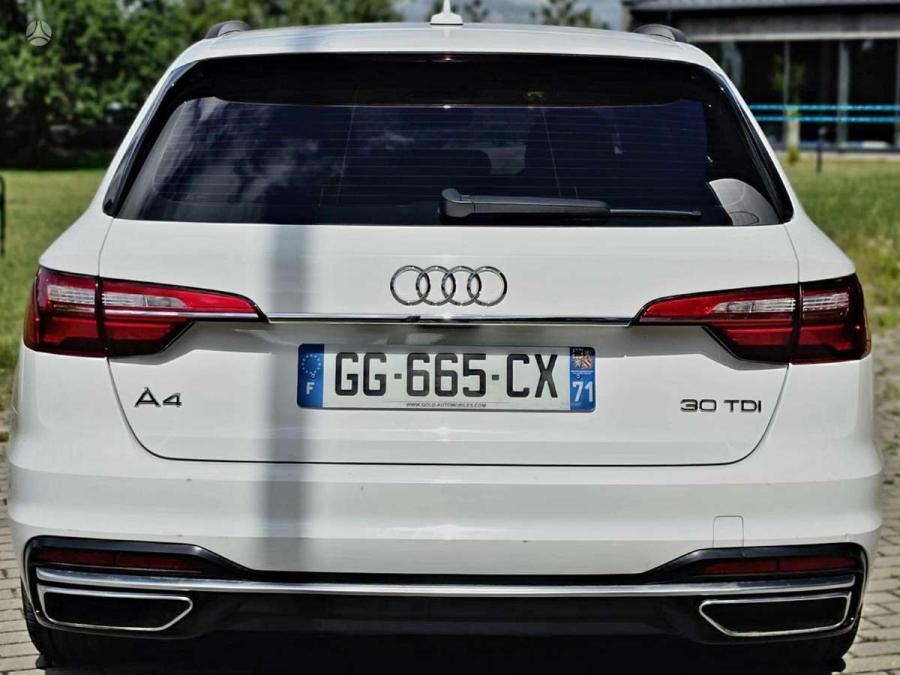 Balts Audi A4 2020 Tauragė, ar dzinēja tilpumu 1.97 L un nobraukumu 259 tūkst. km par 13400 €, foto 7 vietnē AUTOMOTO.COM.LV