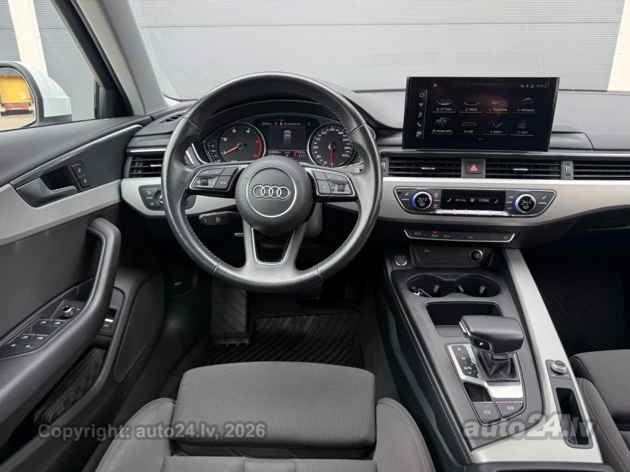White Audi A4 2020 in Tallinn, with an engine capacity of 2.00 L and mileage of 230 thousand km for 16900 €, photo 14 on AUTOMOTO.COM.LV