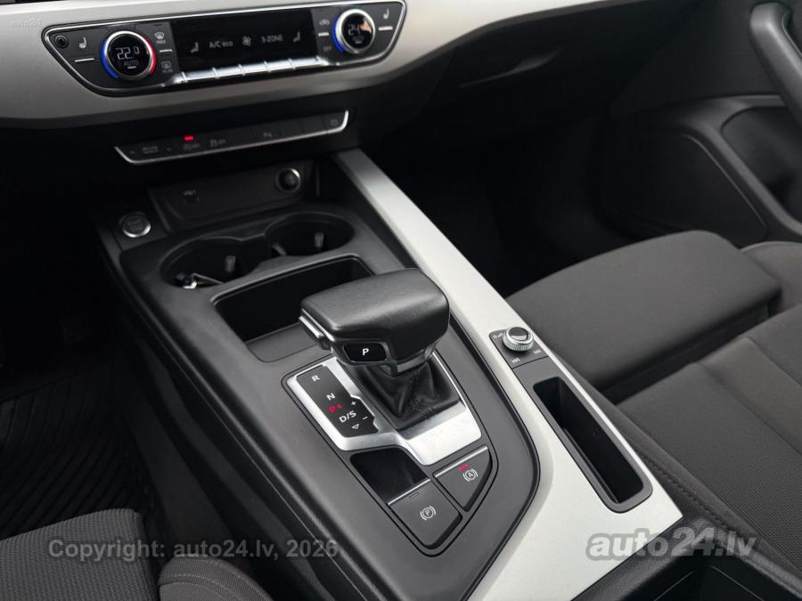 White Audi A4 2020 in Tallinn, with an engine capacity of 2.00 L and mileage of 230 thousand km for 16900 €, photo 16 on AUTOMOTO.COM.LV