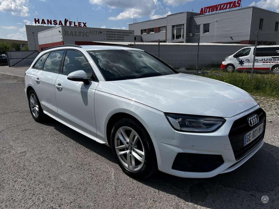 Balts Audi A4 2020 Panevēža, ar dzinēja tilpumu 1.97 L un nobraukumu 252 tūkst. km par 13690 €, foto 1 vietnē AUTOMOTO.COM.LV
