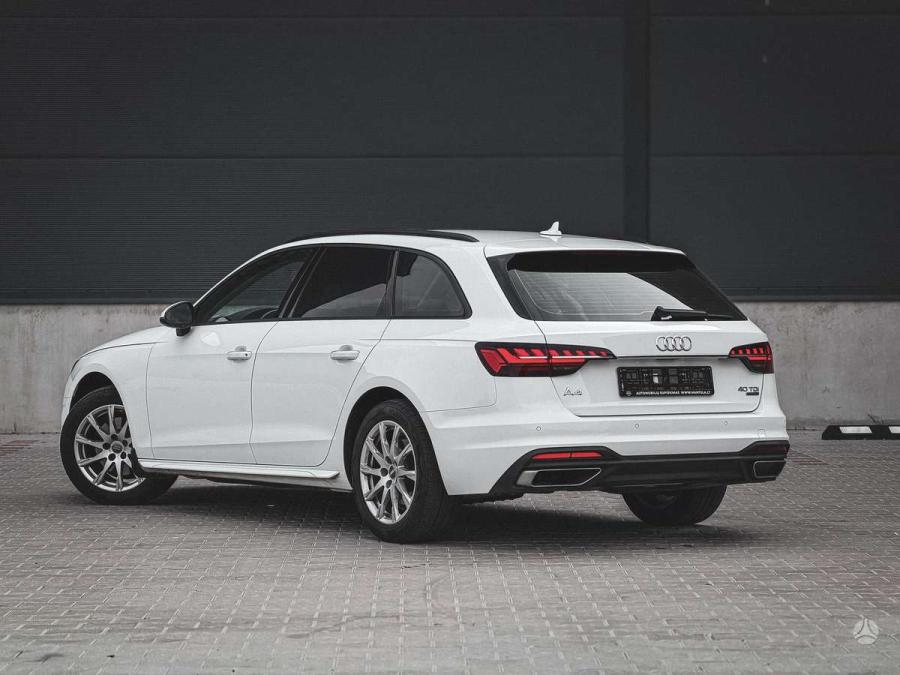 White Audi A4 2020 in Siauliai, with an engine capacity of 2.00 L and mileage of 172 thousand km for 17999 €, photo 1 on AUTOMOTO.COM.LV