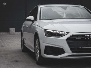 White Audi A4 2020 in Siauliai, with an engine capacity of 2.00 L and mileage of 172 thousand km for 17999 €, photo 5 on AUTOMOTO.COM.LV