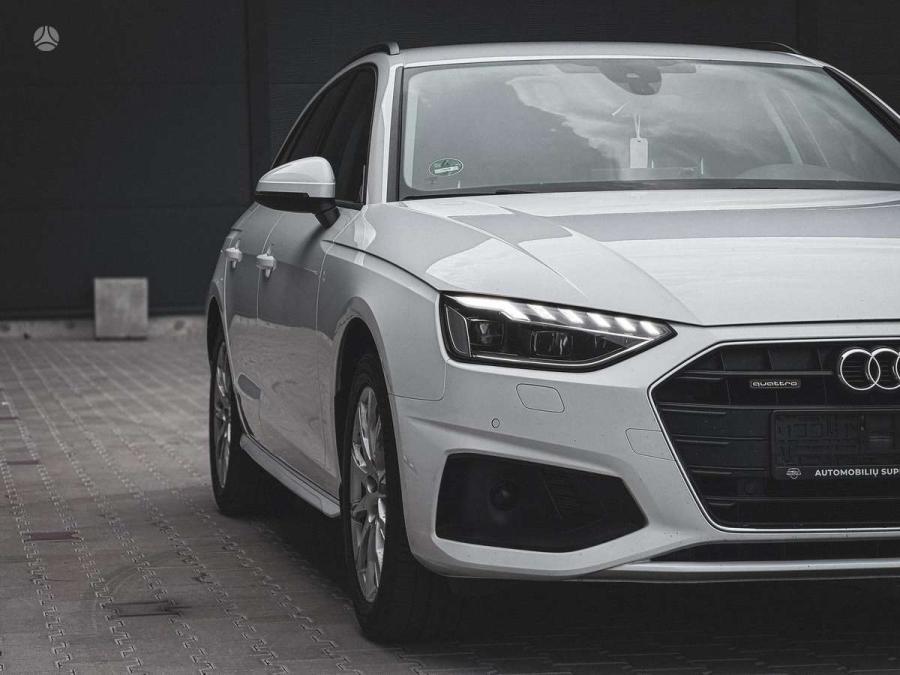 White Audi A4 2020 in Siauliai, with an engine capacity of 2.00 L and mileage of 172 thousand km for 17999 €, photo 5 on AUTOMOTO.COM.LV