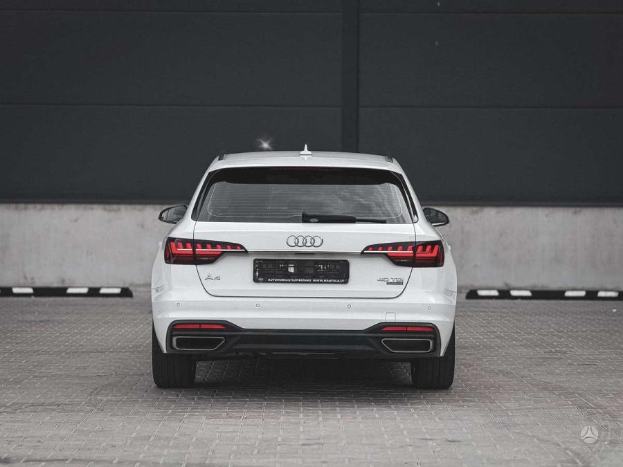 White Audi A4 2020 in Siauliai, with an engine capacity of 2.00 L and mileage of 172 thousand km for 17999 €, photo 10 on AUTOMOTO.COM.LV