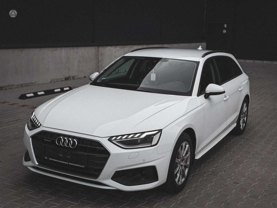 White Audi A4 2020 in Siauliai, with an engine capacity of 2.00 L and mileage of 172 thousand km for 17999 €, photo 12 on AUTOMOTO.COM.LV