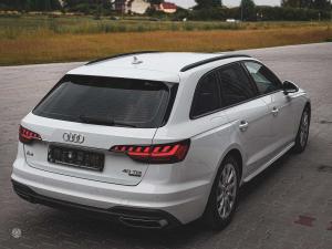 White Audi A4 2020 in Siauliai, with an engine capacity of 2.00 L and mileage of 172 thousand km for 17999 €, photo 13 on AUTOMOTO.COM.LV