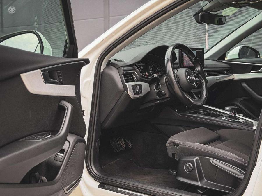 White Audi A4 2020 in Siauliai, with an engine capacity of 2.00 L and mileage of 172 thousand km for 17999 €, photo 36 on AUTOMOTO.COM.LV