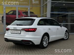 White Audi A4 2020 in Riga, with an engine capacity of 2.00 L and mileage of 225 thousand km for 20990 €, photo 4 on AUTOMOTO.COM.LV