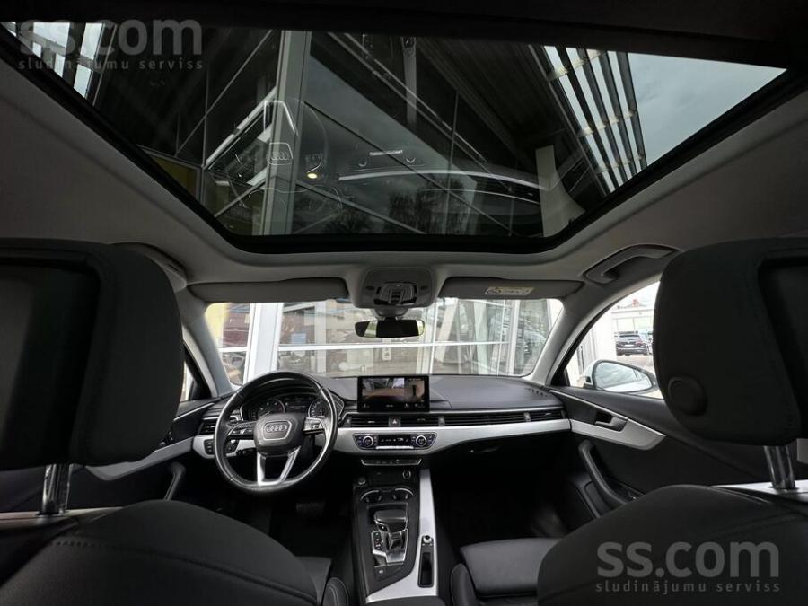 White Audi A4 2020 in Riga, with an engine capacity of 2.00 L and mileage of 225 thousand km for 20990 €, photo 5 on AUTOMOTO.COM.LV