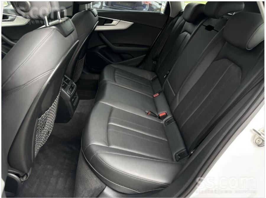 White Audi A4 2020 in Riga, with an engine capacity of 2.00 L and mileage of 225 thousand km for 20990 €, photo 12 on AUTOMOTO.COM.LV