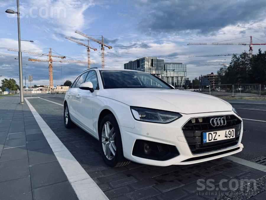 Balts Audi A4 2020 Rīga, ar dzinēja tilpumu 2.00 L un nobraukumu 178 tūkst. km par 16850 €, foto 1 vietnē AUTOMOTO.COM.LV
