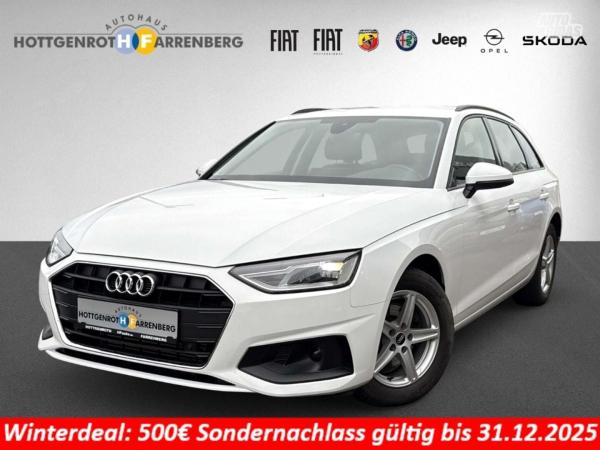 Balts Audi A4 2021 Kauņa, ar dzinēja tilpumu 2.00 L un nobraukumu 64 tūkst. km par 23327 €, foto 1 vietnē AUTOMOTO.COM.LV