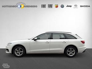 White Audi A4 2021 in Kaunas, with an engine capacity of 2.00 L and mileage of 64 thousand km for 23327 €, photo 5 on AUTOMOTO.COM.LV