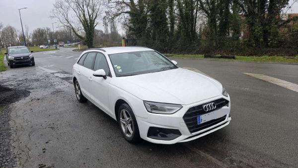 White Audi A4 2021 in Taurage, with an engine capacity of 1.97 L and mileage of 229 thousand km for 12300 €, photo 1 on AUTOMOTO.COM.LV
