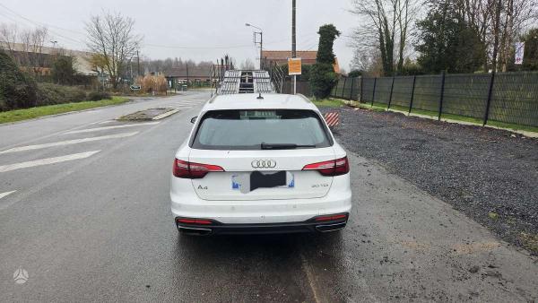 White Audi A4 2021 in Taurage, with an engine capacity of 1.97 L and mileage of 229 thousand km for 12300 €, photo 3 on AUTOMOTO.COM.LV