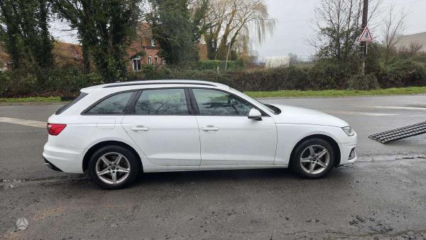 White Audi A4 2021 in Taurage, with an engine capacity of 1.97 L and mileage of 229 thousand km for 12300 €, photo 4 on AUTOMOTO.COM.LV