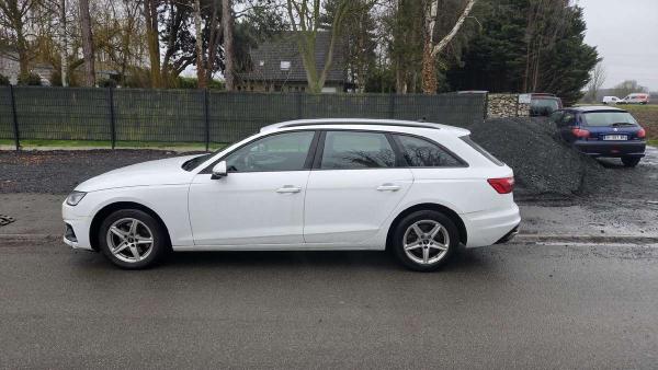 White Audi A4 2021 in Taurage, with an engine capacity of 1.97 L and mileage of 229 thousand km for 12300 €, photo 6 on AUTOMOTO.COM.LV
