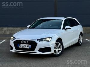 White Audi A4 2021 in Riga, with an engine capacity of 2.00 L and mileage of 0 thousand km for 14900 €, photo 3 on AUTOMOTO.COM.LV