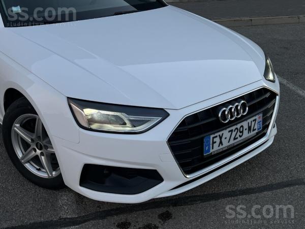 White Audi A4 2021 in Riga, with an engine capacity of 2.00 L and mileage of 0 thousand km for 14900 €, photo 3 on AUTOMOTO.COM.LV