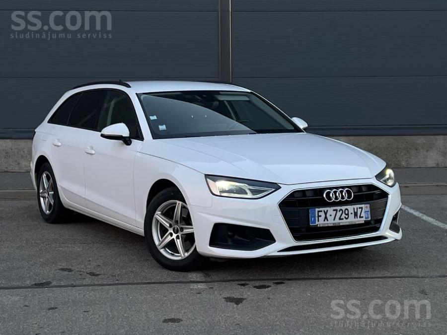 White Audi A4 2021 in Riga, with an engine capacity of 2.00 L and mileage of 0 thousand km for 14900 €, photo 5 on AUTOMOTO.COM.LV