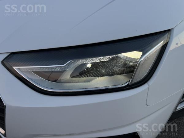 White Audi A4 2021 in Riga, with an engine capacity of 2.00 L and mileage of 0 thousand km for 14900 €, photo 5 on AUTOMOTO.COM.LV