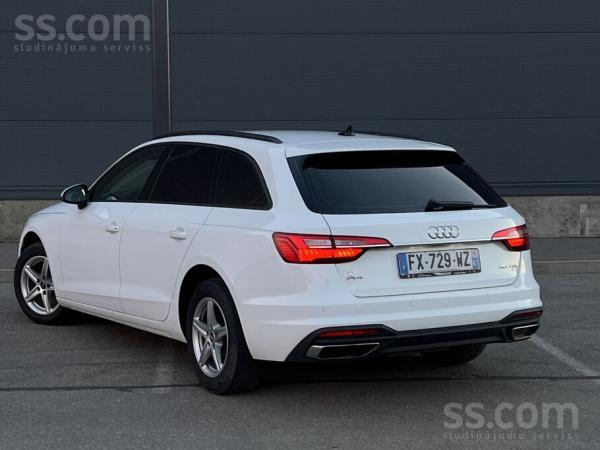 White Audi A4 2021 in Riga, with an engine capacity of 2.00 L and mileage of 0 thousand km for 14900 €, photo 6 on AUTOMOTO.COM.LV