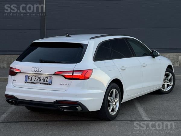 White Audi A4 2021 in Riga, with an engine capacity of 2.00 L and mileage of 0 thousand km for 14900 €, photo 7 on AUTOMOTO.COM.LV