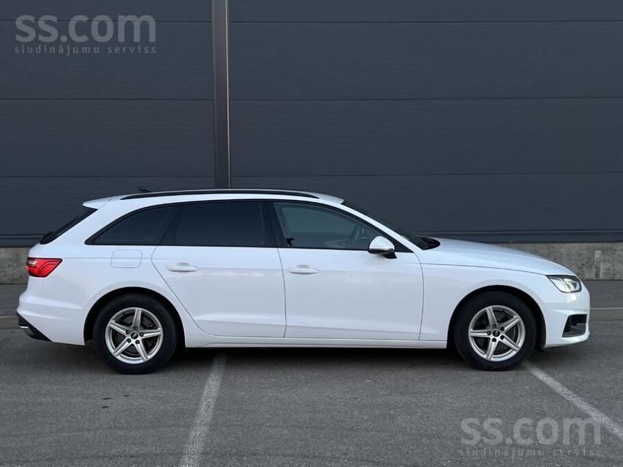 White Audi A4 2021 in Riga, with an engine capacity of 2.00 L and mileage of 0 thousand km for 14900 €, photo 9 on AUTOMOTO.COM.LV