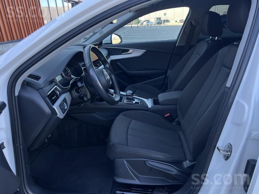 White Audi A4 2021 in Riga, with an engine capacity of 2.00 L and mileage of 0 thousand km for 14900 €, photo 11 on AUTOMOTO.COM.LV