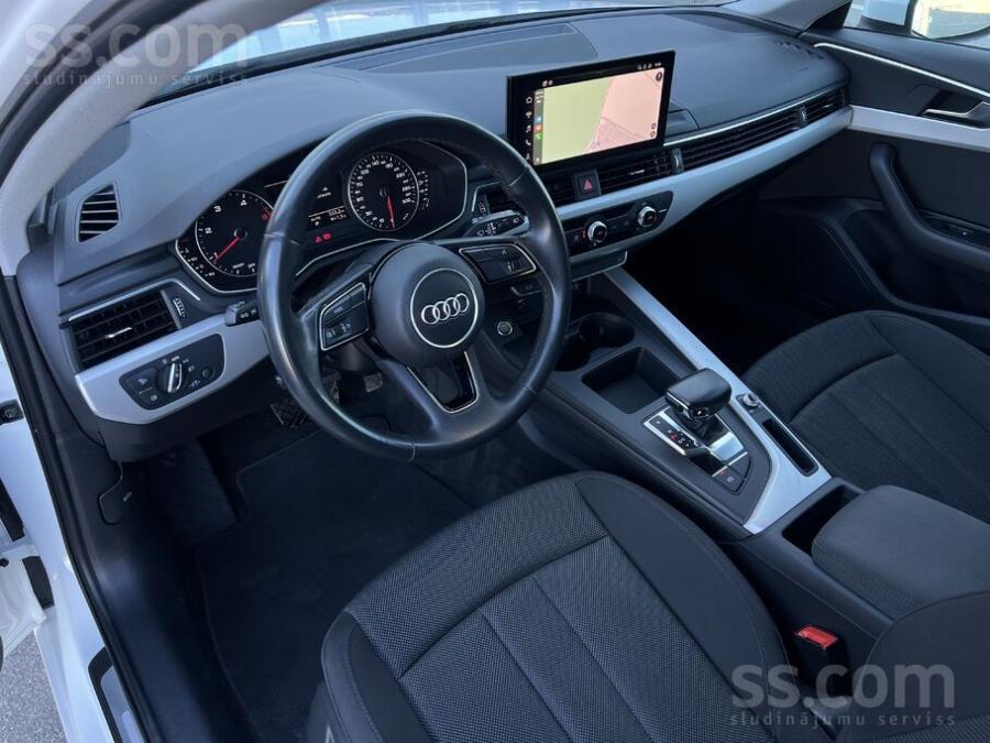 White Audi A4 2021 in Riga, with an engine capacity of 2.00 L and mileage of 0 thousand km for 14900 €, photo 12 on AUTOMOTO.COM.LV
