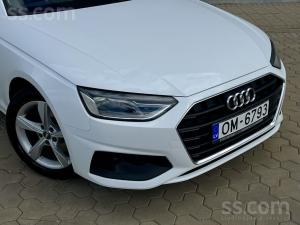 White Audi A4 2021 in Riga, with an engine capacity of 2.00 L and mileage of 236 thousand km for 14990 €, photo 5 on AUTOMOTO.COM.LV