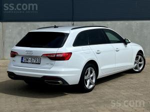 White Audi A4 2021 in Riga, with an engine capacity of 2.00 L and mileage of 236 thousand km for 14990 €, photo 7 on AUTOMOTO.COM.LV