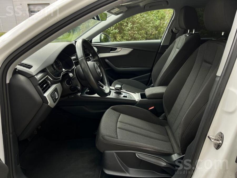 White Audi A4 2021 in Riga, with an engine capacity of 2.00 L and mileage of 236 thousand km for 14990 €, photo 10 on AUTOMOTO.COM.LV