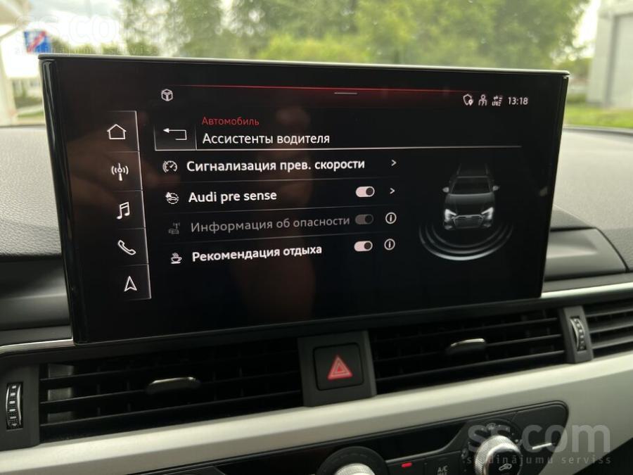 White Audi A4 2021 in Riga, with an engine capacity of 2.00 L and mileage of 236 thousand km for 14990 €, photo 23 on AUTOMOTO.COM.LV