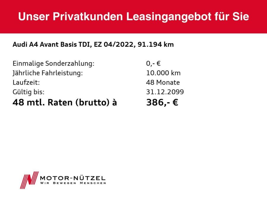 White Audi A4 2022 in Kaunas, with an engine capacity of 2.00 L and mileage of 91 thousand km for 29019 €, photo 23 on AUTOMOTO.COM.LV