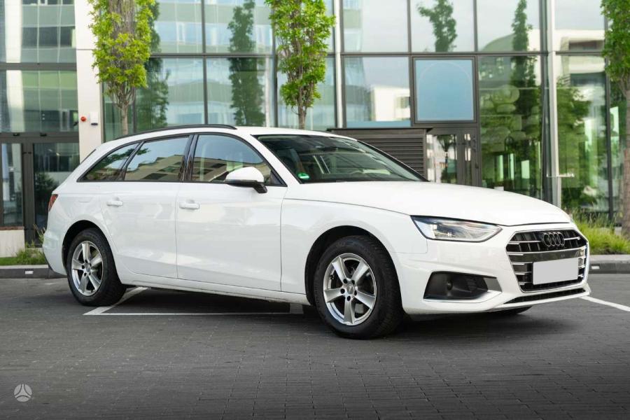 Balts Audi A4 2022 Viļņa, ar dzinēja tilpumu 1.97 L un nobraukumu 120 tūkst. km par 18600 €, foto 10 vietnē AUTOMOTO.COM.LV