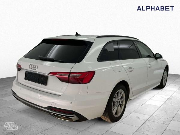 White Audi A4 2022 in Kaunas, with an engine capacity of 2.00 L and mileage of 85 thousand km for 26190 €, photo 4 on AUTOMOTO.COM.LV