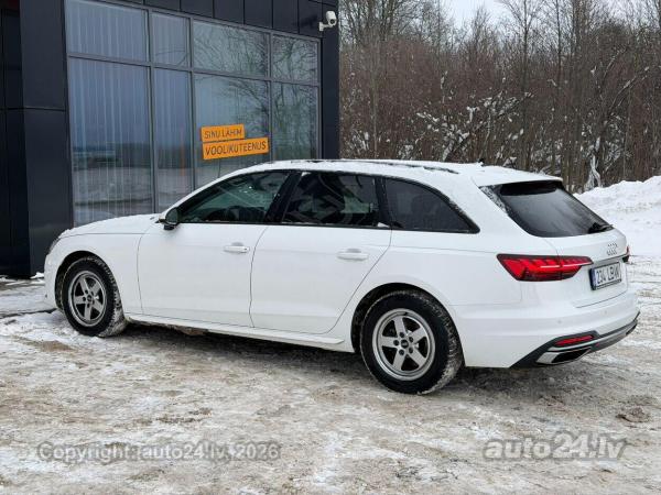 White Audi A4 2022 in Tallinn, with an engine capacity of 2.00 L and mileage of 181 thousand km for 20300 €, photo 5 on AUTOMOTO.COM.LV