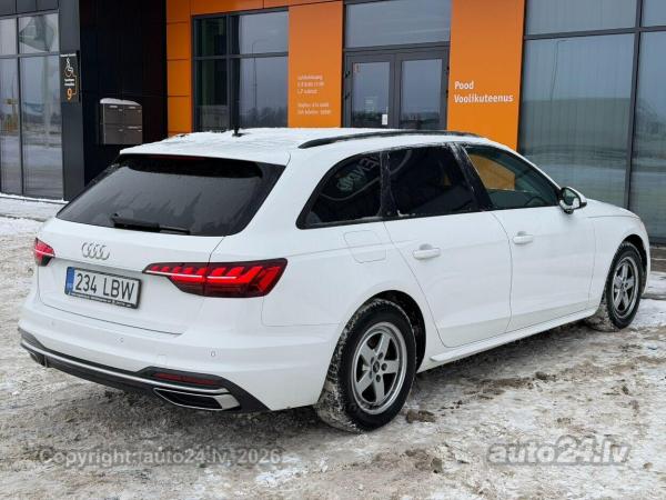 White Audi A4 2022 in Tallinn, with an engine capacity of 2.00 L and mileage of 181 thousand km for 20300 €, photo 6 on AUTOMOTO.COM.LV