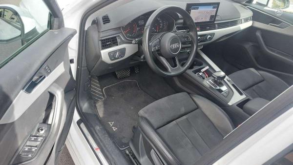 White Audi A4 2022 in Kaunas, with an engine capacity of 2.00 L and mileage of 250 thousand km for 16800 €, photo 9 on AUTOMOTO.COM.LV