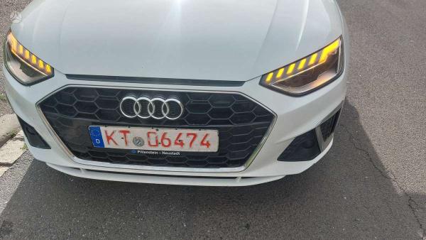 White Audi A4 2022 in Kaunas, with an engine capacity of 2.00 L and mileage of 250 thousand km for 16800 €, photo 11 on AUTOMOTO.COM.LV