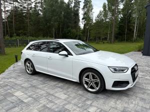 Balts Audi A4 2023 Rīga, ar dzinēja tilpumu 2.00 L un nobraukumu 86 tūkst. km par 27500 €, foto  vietnē AUTOMOTO.COM.LV