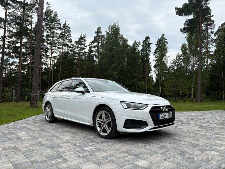Balts Audi A4 2023 Rīga, ar dzinēja tilpumu 2.00 L un nobraukumu 86 tūkst. km par 27500 €, foto 4 vietnē AUTOMOTO.COM.LV