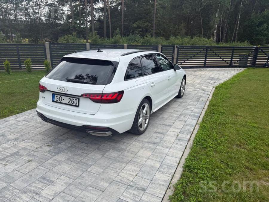 Balts Audi A4 2023 Rīga, ar dzinēja tilpumu 2.00 L un nobraukumu 86 tūkst. km par 27500 €, foto 11 vietnē AUTOMOTO.COM.LV