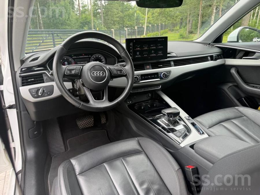 Balts Audi A4 2023 Rīga, ar dzinēja tilpumu 2.00 L un nobraukumu 86 tūkst. km par 27500 €, foto 15 vietnē AUTOMOTO.COM.LV