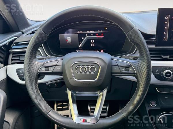 Audi A4 2023 in Riga on AUTOMOTO.COM.LV White Audi A4 2023 in Riga, with an engine capacity of 2.00 L and mileage of 166 thousand km for 21500 €, photo 10 on AUTOMOTO.COM.LV