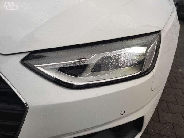 White Audi A4 2024 in Kaunas, with an engine capacity of 2.00 L and mileage of 24 thousand km for 33187 €, photo 8 on AUTOMOTO.COM.LV